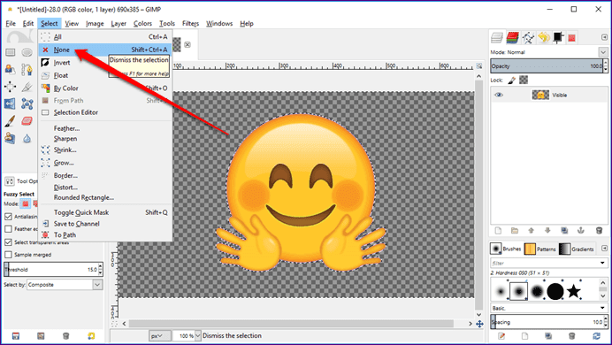 How To Make Background Transparent Gimp Technical Update